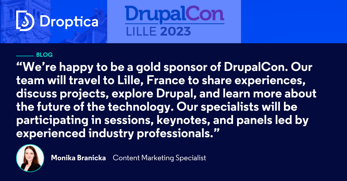 DrupalCon 2023 - four days of celebrating Drupal | Droptica